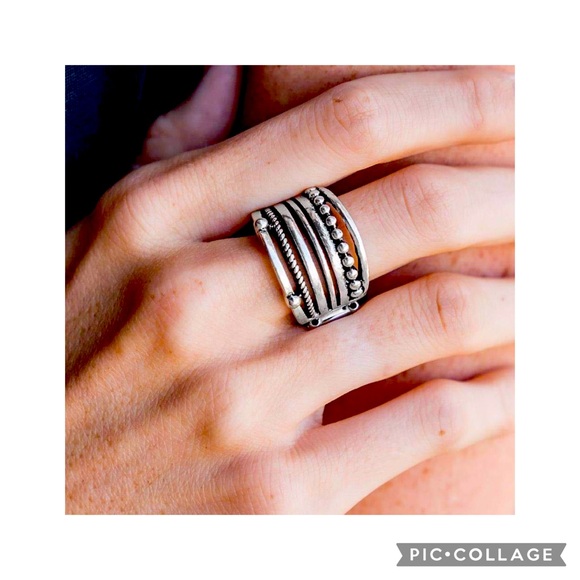 paparazzi | Jewelry | Paparazzi Silver Multiband Stack Ring | Poshmark